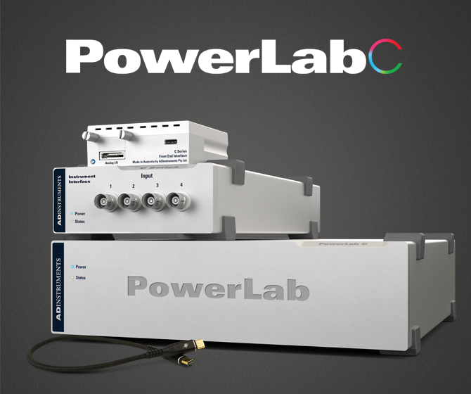 Em qualquer lugar com o PowerLab C! | ADInstruments
